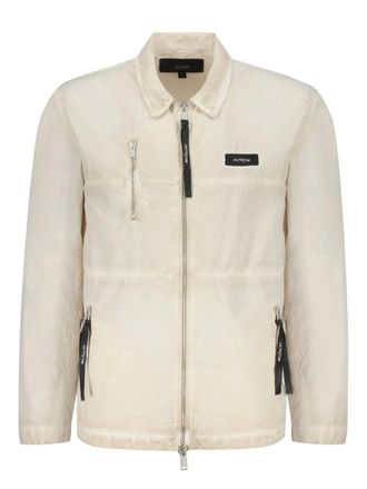 ISO.POETISM veste à patch logo - Tons neutres