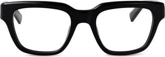 Saint Laurent Eyewear lunettes de vue à monture carrée - Noir