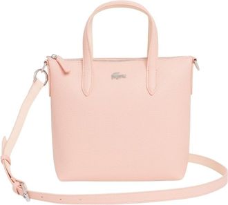 Pellet Sac cabas Lacoste Ref 66645 T37 Rose clair 22*22*11.5 cm