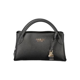 Guess Schwarze Polyethylen-Handtasche