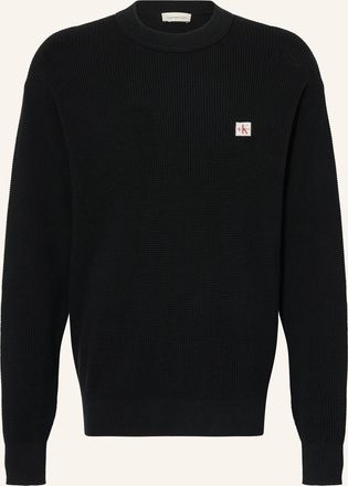 Calvin Klein Jeans Pullover schwarz