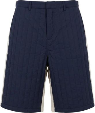 Trussardi Zweifarbige Stepp-Bermudashorts - - Shorts - Herren - Blau - M