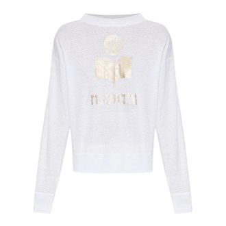 Isabel Marant Klowia T-shirt - - Tops - Damen - Wei&szlig; - XS