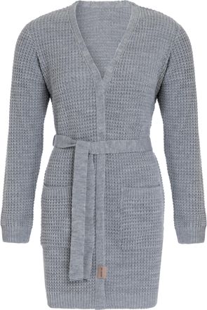 Knit Factory Robin Strickjacke - Grau - 36/38