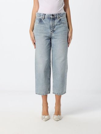 Balenciaga Jeans Damen Farbe Hellblau