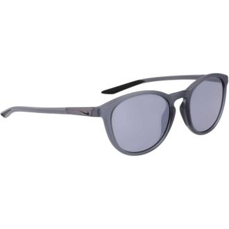 Nike Evolution Runder Rahmen-Sonnenbrille f&uuml;r Herren (Dunkelgrau/Silbergrau)