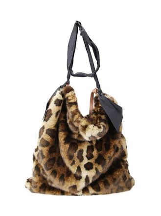 JEJIA Hobo Bags - Leopard Print Shoulder Bag - Brown - Gr. unisize - in Braun - f&uuml;r Damen