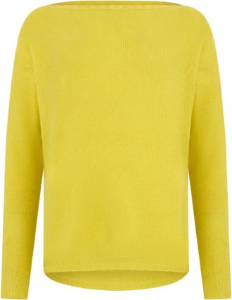 Fabiana Filippi Femme, Pulls, Jaune, Taille: 38 FR Pull en cachemire