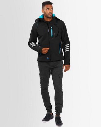 Arctic Seven Softshelljacke ASColori Outdoorjacke mit abnehmbarer Kapuze