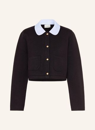 Claudie Pierlot Claudie Pierlot Strickjacke Im Materialmix blau