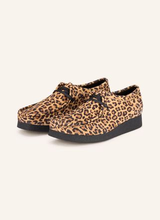 Clarks Schn&uuml;rer Wallabee Evosh braun