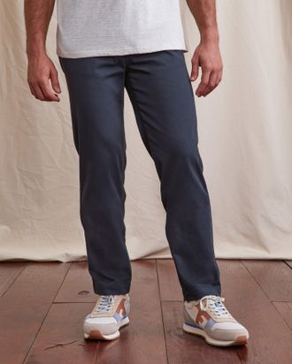 Faguo Chino bleu marine coton bio