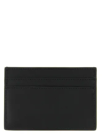 Fendi Leather Card Case - Black