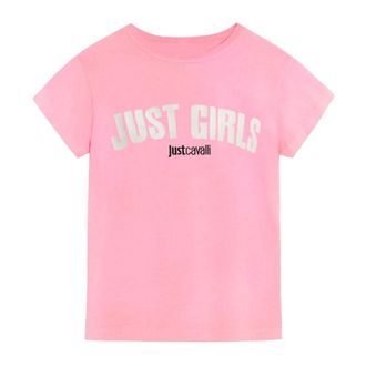 Just Cavalli Femme, Tops, Rose, Taille: 42 FR Just Girls T-shirt