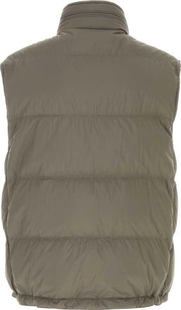 Brunello Cucinelli Down-Filled Gilet - Khaki