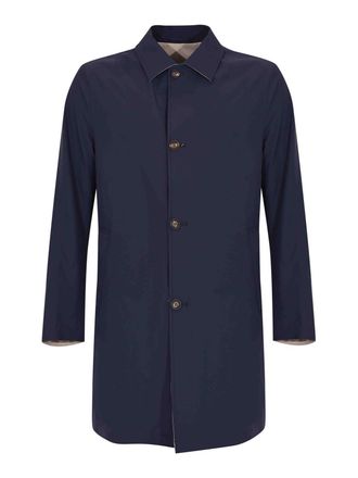 Kired Manteau Au Genou - Bleu