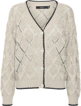 Vero Moda VMJULIAN LS V-Neck Cardigan GA Boo