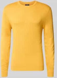 Mc Neal Strickpullover mit geripptem Rundhalsausschnitt