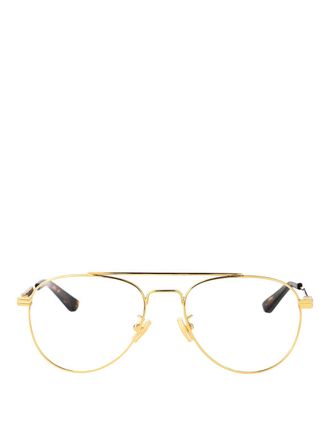 Bottega Veneta Lunettes De Soleil - Or