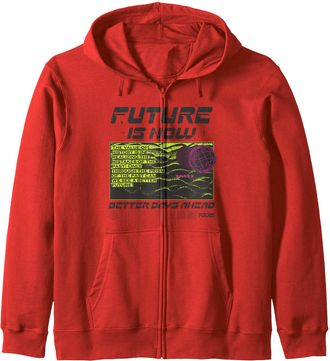 Trendy Apparel Future is Now Better Days Ahead Kapuzenjacke