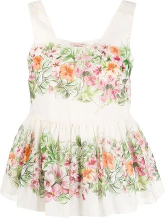 Twinset Femme, Blouses et Chemises, Multicolore, Taille: 42 FR Blouses