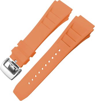 Generic Gummi-Armband 20 mm 25 mm für Richard Spring, Silikon Mille Sport-Uhrenarmband, weiches, wasserdichtes Armband
