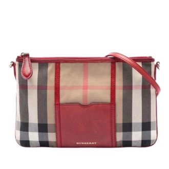 Burberry Sac bandouli&egrave;re en toile Pre-owned - Femme - Pre-owned - Multicolore - Taille: ONE Size