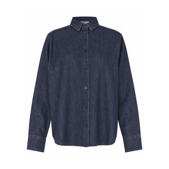 Masai Femme, Blouses et Chemises, Bleu, Taille: 38 FR Chemises