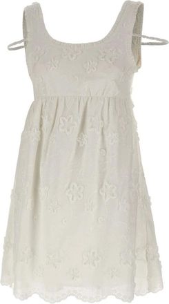 The Garment Femme, Robes, Blanc, Taille: 32 FR Fleur Bra Dress