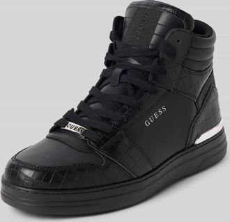 Guess Sneaker aus Leder-Mix Modell WYSTOR