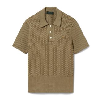 Lacoste Homme, Tops, Brun, Taille: L D&eacute;fil&eacute; de mode Elderton Polo