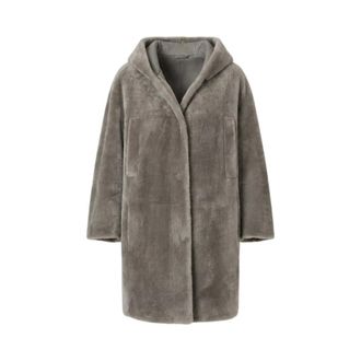 PESERICO Faux Fur & Shearling Jackets - - Jackets - Damen - Grau - M