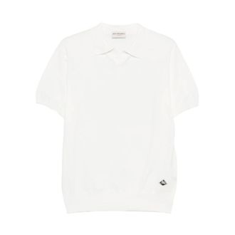Roy Rogers Homme, Tops, Blanc, Taille: XL Polo Chemises