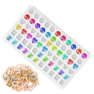 Generico Muschelst&auml;nder, eleganter Tischst&auml;nder, Acryl-Stifthalter f&uuml;r Muscheln, Halsketten, Armb&auml;nder, Ringe, Seestern und Schlafzimmer