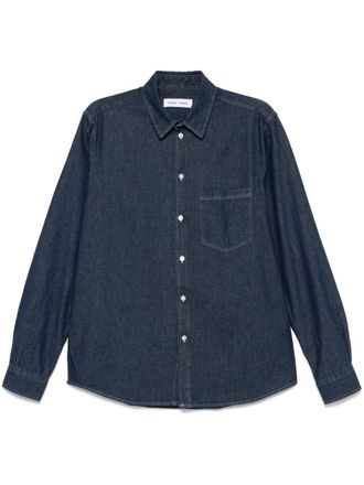 Samsøe & Samsøe chemise Saryan P - Bleu