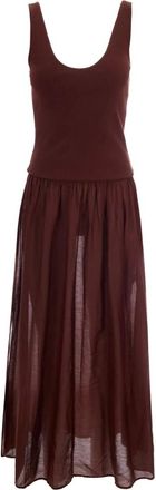 Sessun Femme, Robes, Brun, Taille: 38 FR Robes d&eacute;t&eacute;