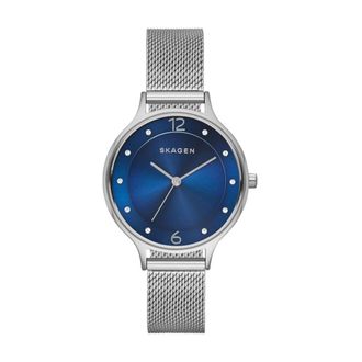 Skagen Femme, Accessoires, Gris, Taille: ONE Size Watches