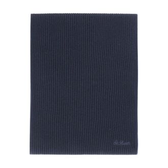 MC2 Saint Barth &Eacute;charpe Lina en Laine - Homme - Accessoires - Bleu - Taille: ONE Size