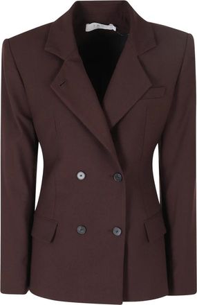 Iro Bluff Blazer - Femme - Vestes - Brun - Taille: 32 FR