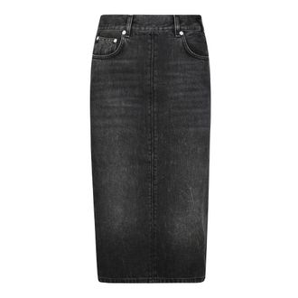 Haikure Authentische Schwarze Waschung Jeans - - Skirts - Damen - Schwarzk - W25