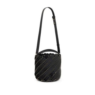 Paco Rabanne Femme, Sacs, Noir, Taille: ONE Size Sac Seau Medium
