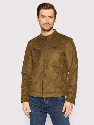 Only & Sons Jacke aus Kunstleder Willow 22021446 Braun Regular Fit