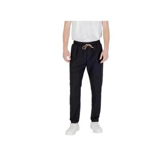 Gianni Lupo Homme, Pantalons, Noir, Taille: XL Pantalon en Polyester Noir