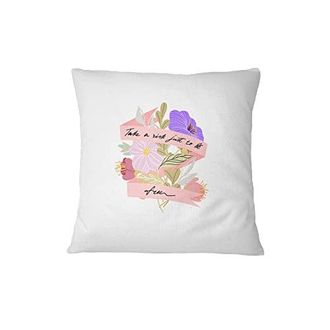 Questo Casa Dekorativ Kissenhülle, Kissenbezug, Zierkissenbezug, Wohnkultur, Für Sofa, Kaffeestube, Größe: 45X45 cm - Entworfen und hergestellt in der Türkiye