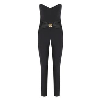 Elisabetta Franchi Femme, Combinaisons et Ensembles, Noir, Taille: 36 FR Bande Duchesse Combinaison