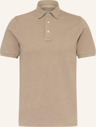 Fedeli Fedeli Piqué-Poloshirt North beige