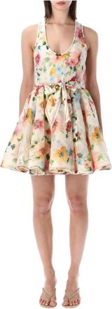 Zimmermann Femme, Robes, Multicolore, Taille: 34 FR Alchemy Racer Mini Dress