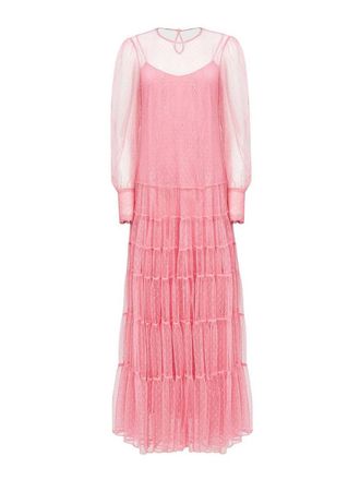 Twinset Maxikleid - Nude