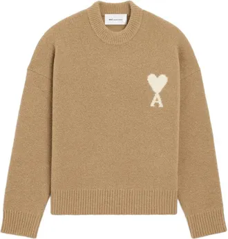 Ami Ami De Coeur Intarsia-knit Jumper