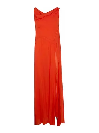 Blumarine Maxi Robe - Orange